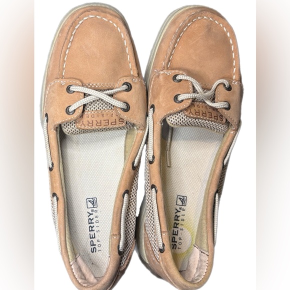 Sperry | Shoes | Womens Size 5m Sperrys Tan Boat Shoes | Poshmark